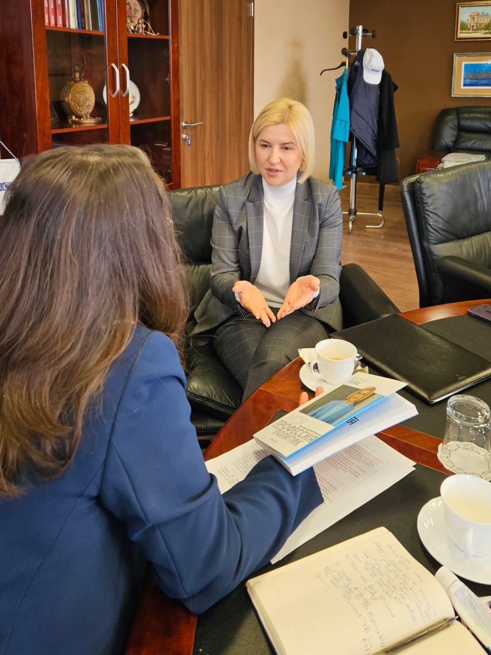 Irina Vlah a avut un schimb de opinii cu șefa Misiunii OSCE și noul ...